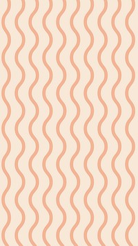 Wave pattern phone wallpaper, beige | Free Photo - rawpixel