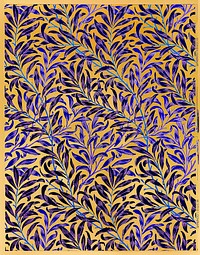 Willow wallpaper pattern, remix original | Premium Photo - rawpixel