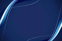 Blue curve frame template vector | Premium Vector - rawpixel