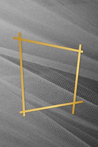 Golden framed trapezium gray mesh | Premium Vector - rawpixel