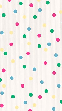 Colorful polka dot patterned background | Free Photo - rawpixel