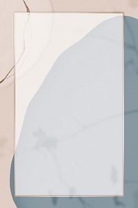 Neutral tone psd abstract frame | Premium PSD - rawpixel