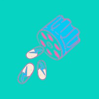 Hand drawing illustration power strength | Free Photo Illustration ...