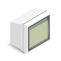 Vector illustration of computer monitor | Premium Vector - rawpixel