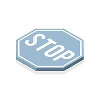 Vector of stop sign icon | Free Vector - rawpixel