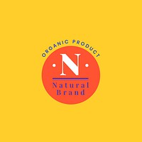 Natural brand logo badge design | Premium Vector - rawpixel