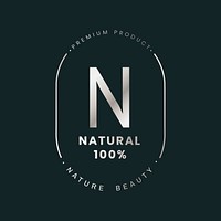 Natural brand logo badge vector | Premium Vector - rawpixel