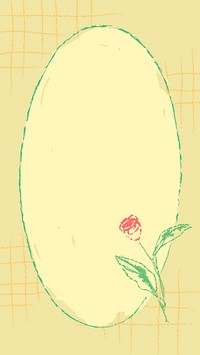 Rose line art frame, hand | Free Photo - rawpixel