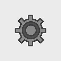 Illustration of cog | Premium Vector - rawpixel