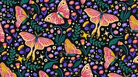 Butterfly pattern HD wallpaper, cute | Premium Photo Illustration ...