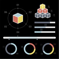 Set business graphs and charts | Premium Vector - rawpixel