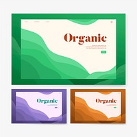 Organic planting informational website graphic | Premium Vector - rawpixel
