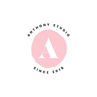 Anthony studio logo design vector | Free Vector - rawpixel