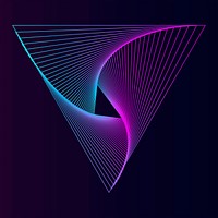 Abstract dynamic pattern wallpaper vector | Premium Vector - rawpixel