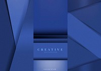 Set creative background designs blue | Premium Vector - rawpixel