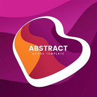 Colorful abstract badge logo design | Free Vector - rawpixel