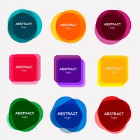 Set of abstract badge designs | Premium Vector - rawpixel