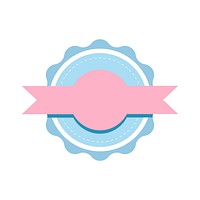 Pastel emblem badge design vector | Premium Vector - rawpixel