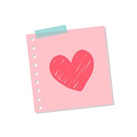 Cute and sweet love note | Premium Vector - rawpixel