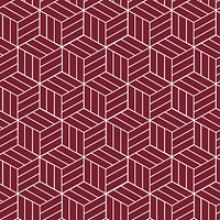 Seamless Japanese-inspired geometric pattern vector | Premium Vector ...