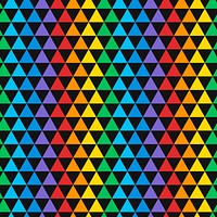 Seamless colorful triangular pattern vector | Free Vector - rawpixel