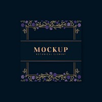 Frame decorated with flowers vector | Premium Vector - rawpixel