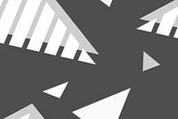 Gray Memphis patterned background vector | Premium Vector - rawpixel