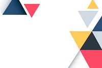 Abstract multicolor geometric background vector | Premium Vector - rawpixel