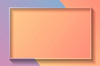 Blank rectangle colorful abstract frame | Premium Vector - rawpixel