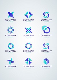 Blue company slogan collection vector | Premium Vector - rawpixel