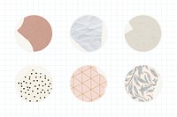 Round badge design vector set | Premium Vector - rawpixel