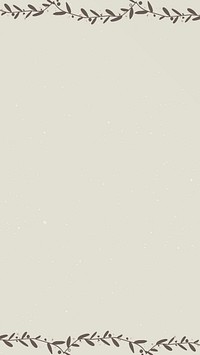 Branch border mobile phone wallpaper | Premium Vector - rawpixel