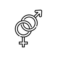 Illustration of couple symbol vector | Premium Vector - rawpixel