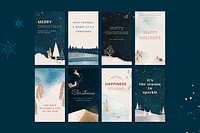 Holiday social media story template, | Free PSD - rawpixel