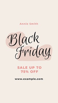 Black Friday ad template, social | Free PSD Template - rawpixel