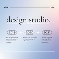 Design studio psd editable text | Premium PSD Template - rawpixel