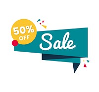 Colorful shopping sale badge design | Premium Vector - rawpixel