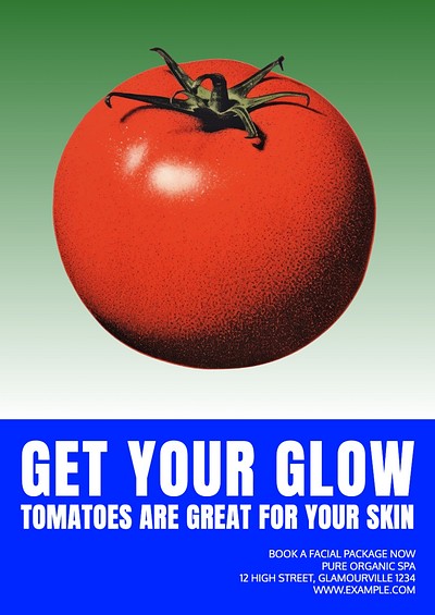 Get your glow poster template | Premium Editable Template - rawpixel