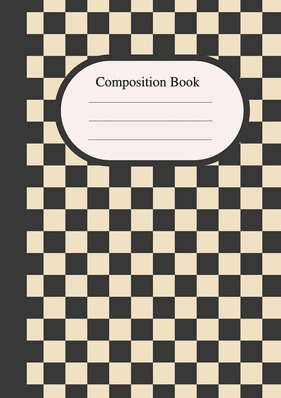 Composition book planner template, editable | Premium Editable Template ...