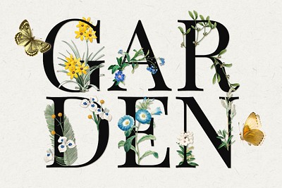 Secret Garden | Premium Editable Design - rawpixel