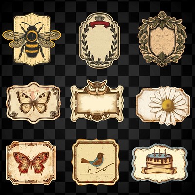 Editable retro paper label design | Premium Editable Design - rawpixel