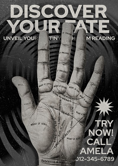 Discover your fate poster template | Premium Photo - rawpixel