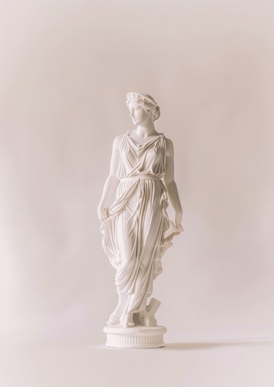 Elegant white marble statue art | Free Photo - rawpixel