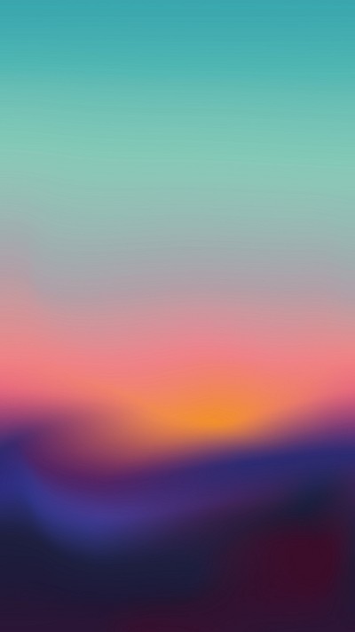 Vibrant gradient sunset mobile wallpaper | Free Photo Illustration ...