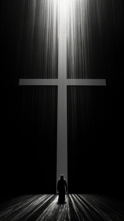 Photography jesus cross symbol black | Premium Photo - rawpixel
