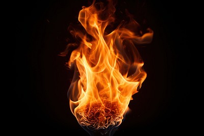 PNG Single flame fire bonfire | Premium PNG - rawpixel