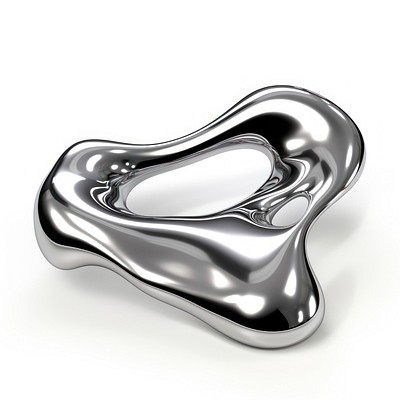 PNG Liquid Shape Chrome material | Premium PNG - rawpixel