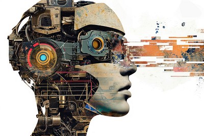 PNG Artificial intelligence collage technology | Premium PNG - rawpixel