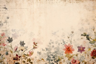 Spring flowers border backgrounds pattern | Premium Photo Illustration ...