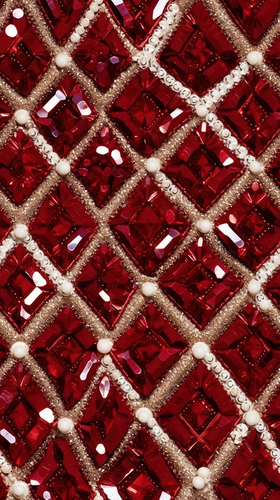 Jewelry pattern maroon velvet | Premium Photo - rawpixel